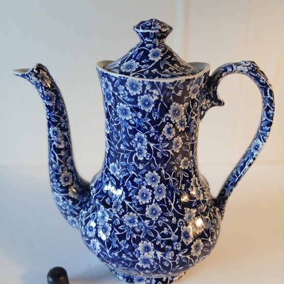 Blue Calico Coffee/Teapot